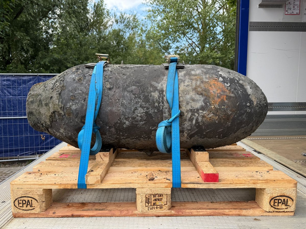 10-Zentner-Bombe erfolgreich entschärft